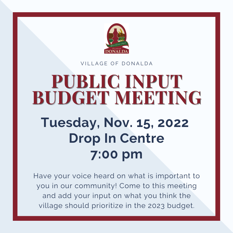 Village of Donalda – Celebrating 100 Years